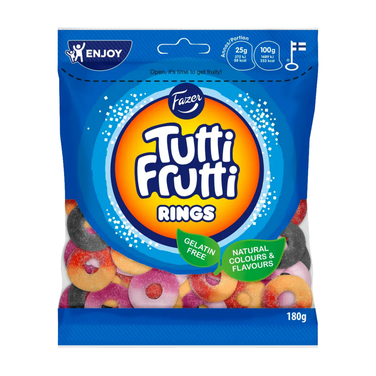 Fazer Tutti Frutti Rings – Swedish Candy Land