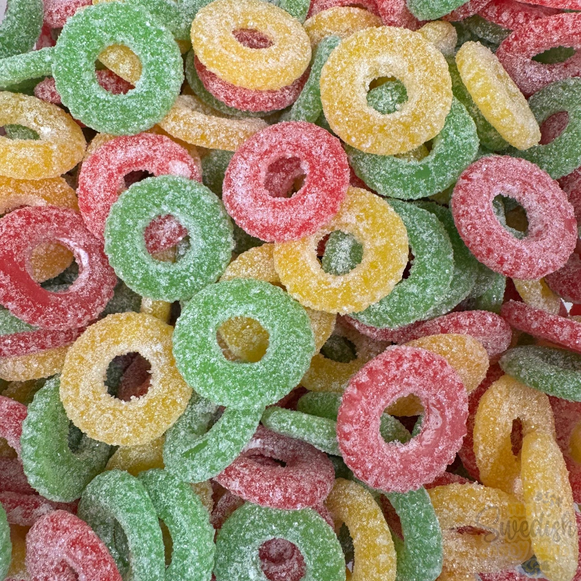 Franssons Sour Rings – Swedish Candy Land