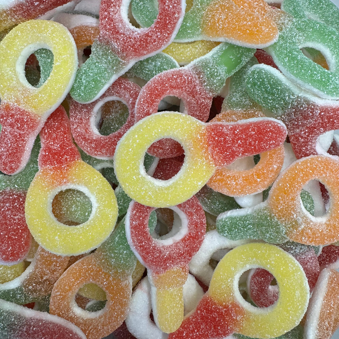 Haribo Sour Giant Pacifiers – Fruity & Foam Gummies – Swedish Candy Land